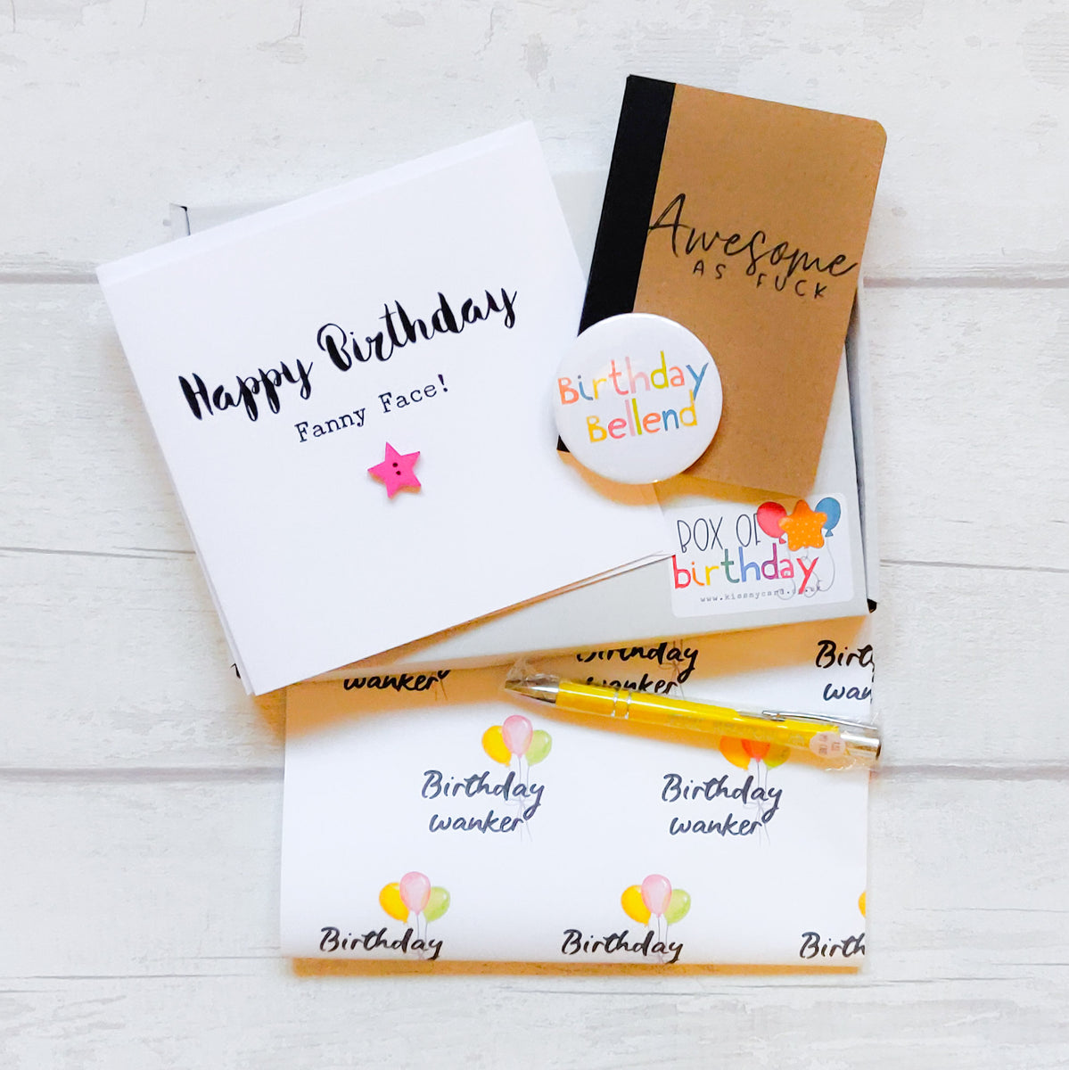 Box of Birthday Mystery Box – Kiss My Card